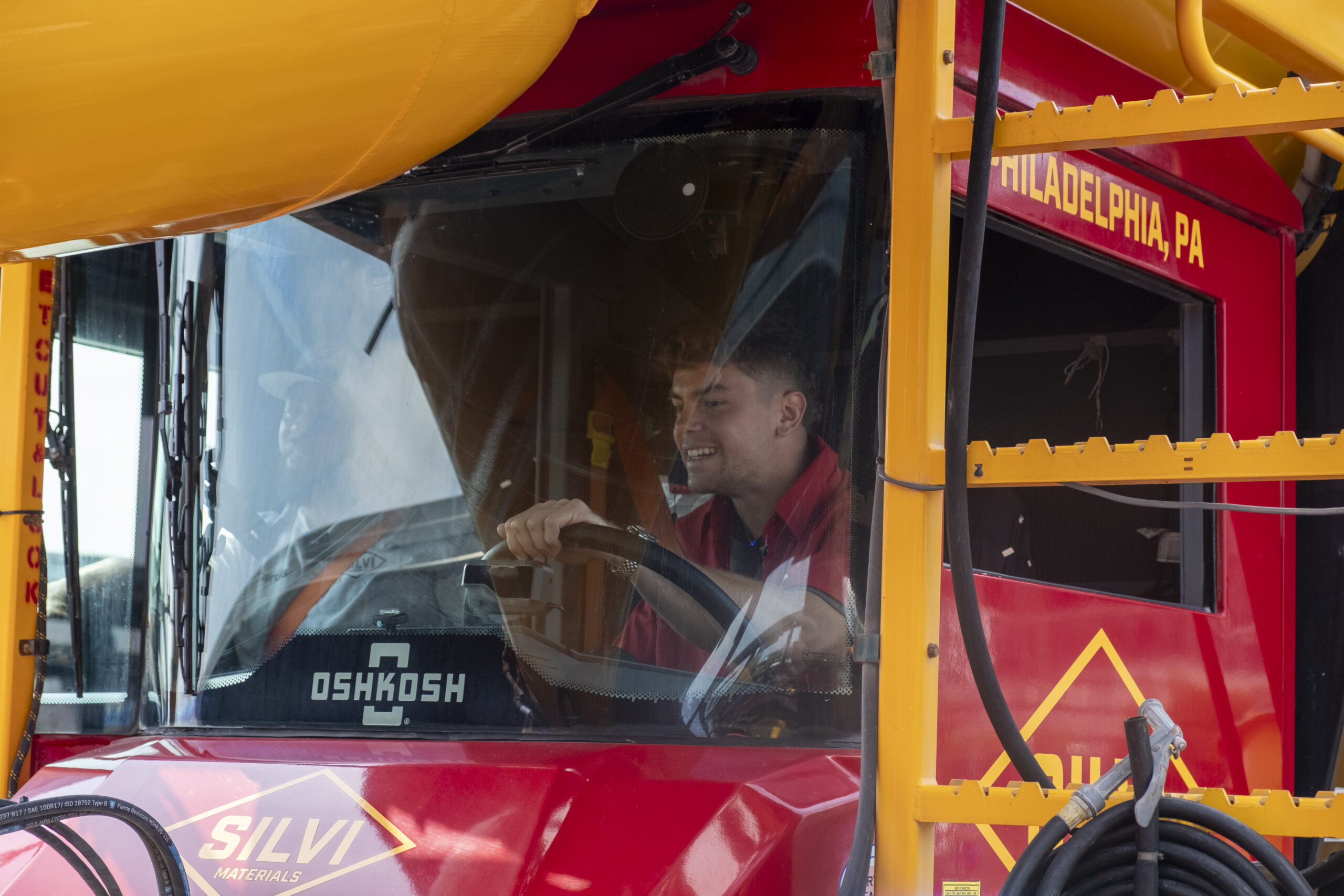 Can Cooper DeJean Drive a Concrete Mixer?